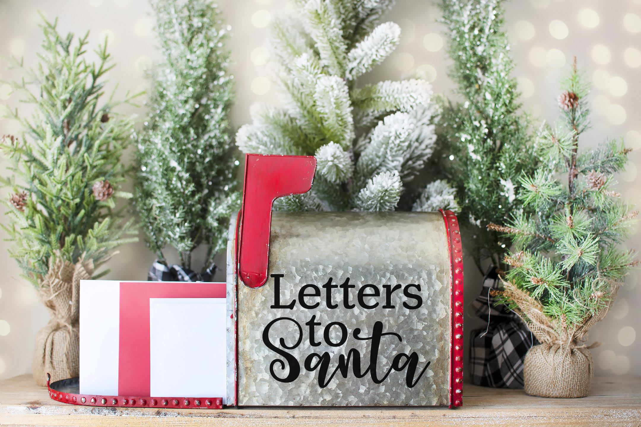 Letters to Santa SVG: Christmas Sign, Mailbox Decal (digital Files) - Etsy