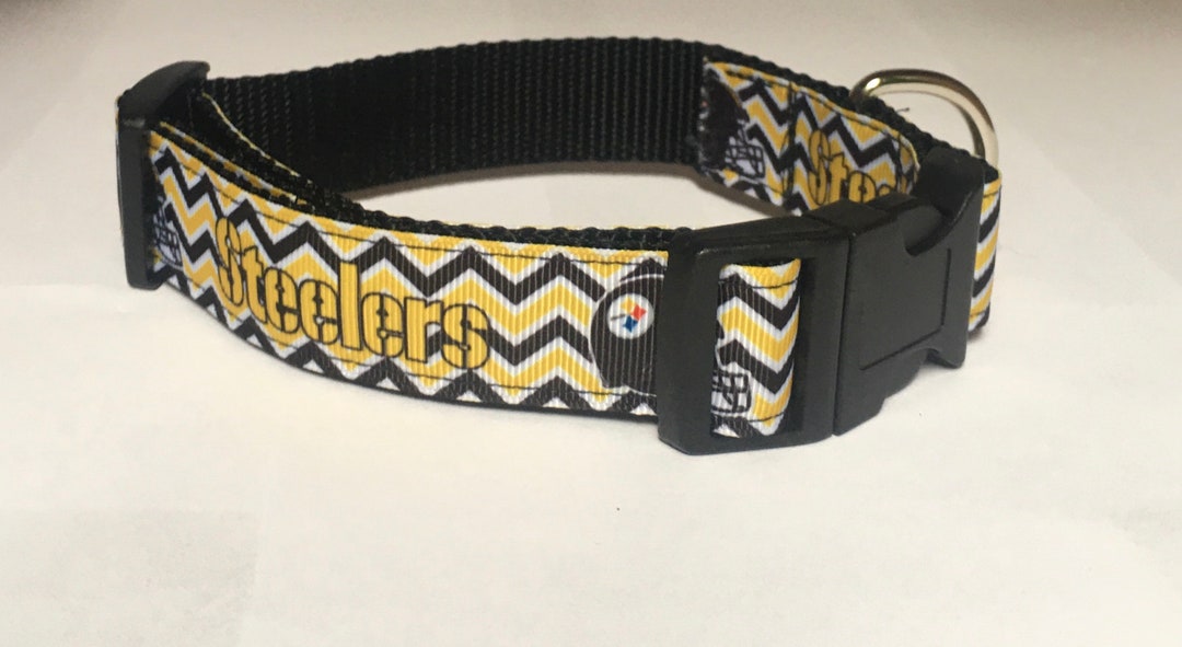 Pittsburgh Steelers Dog Collar - Etsy