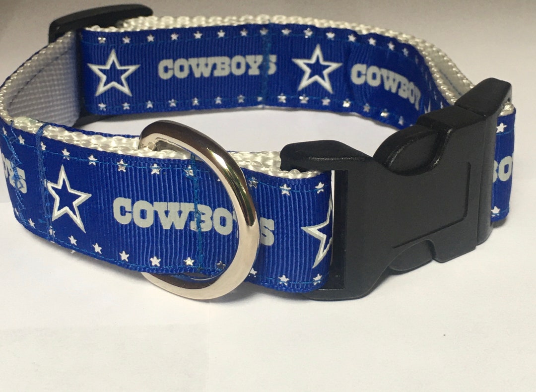 Dallas Cowboys Dog Collar - Etsy