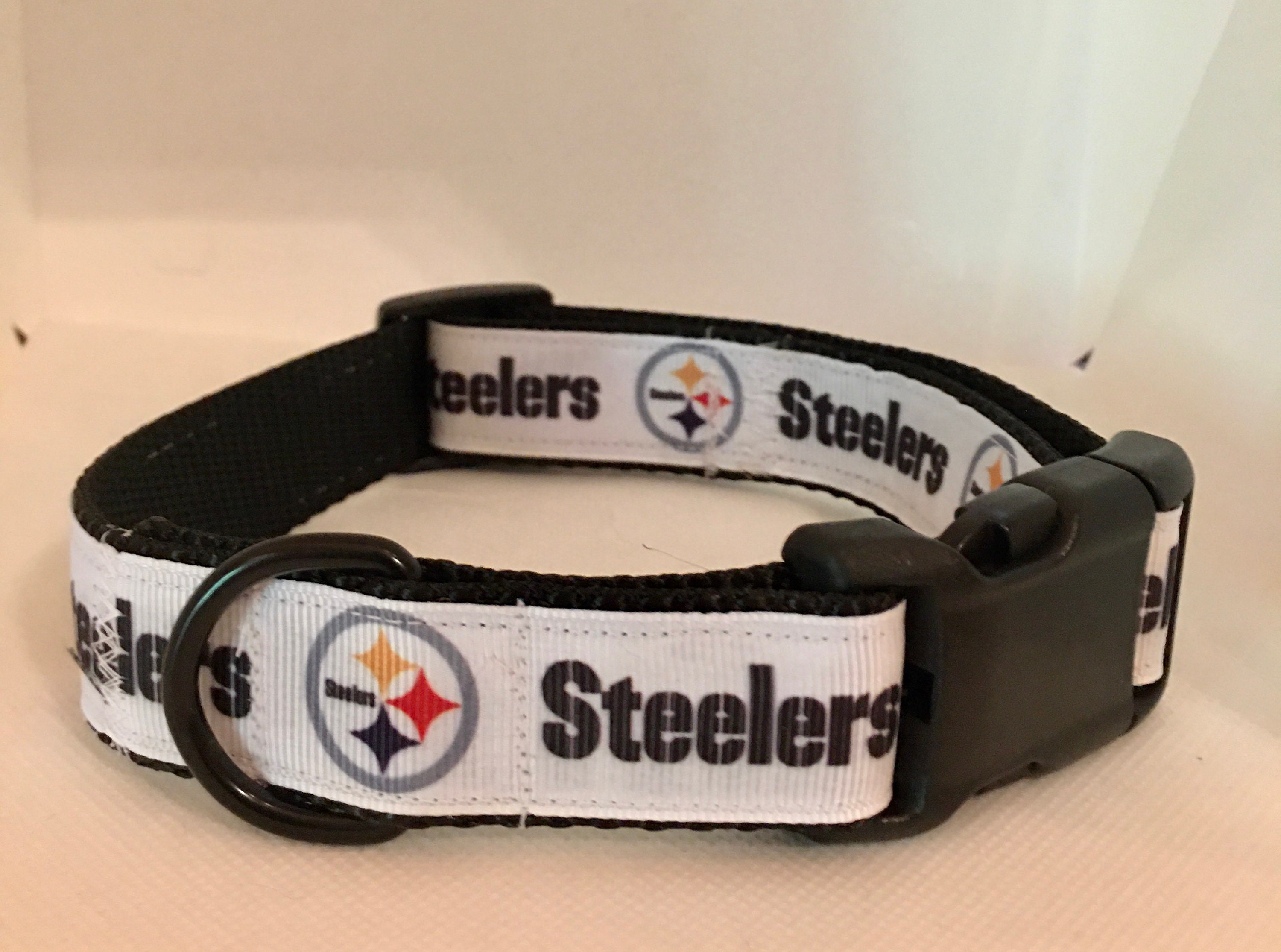Pittsburgh Steelers Dog Collar - Etsy