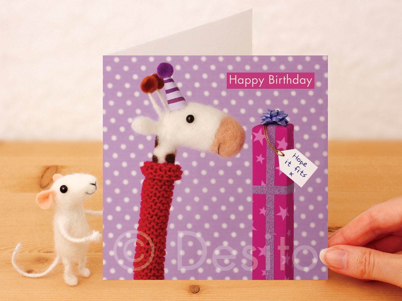 Whimsical Birthday Card Happy Birthday | Etsy