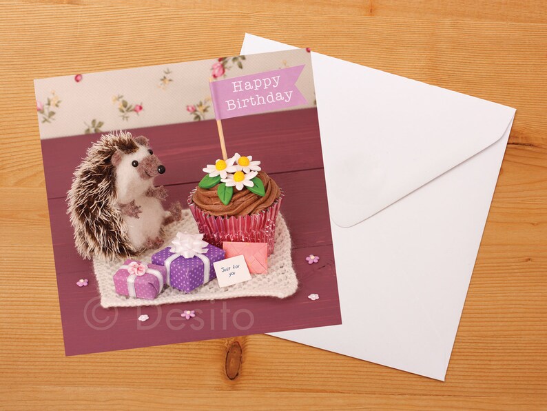 Whimsical Birthday Card Happy Birthday - Etsy UK