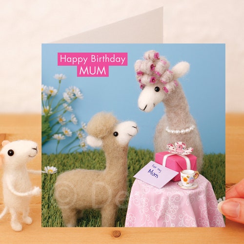 Whimsical Birthday Card You're the BEST MUM Ever - Etsy UK