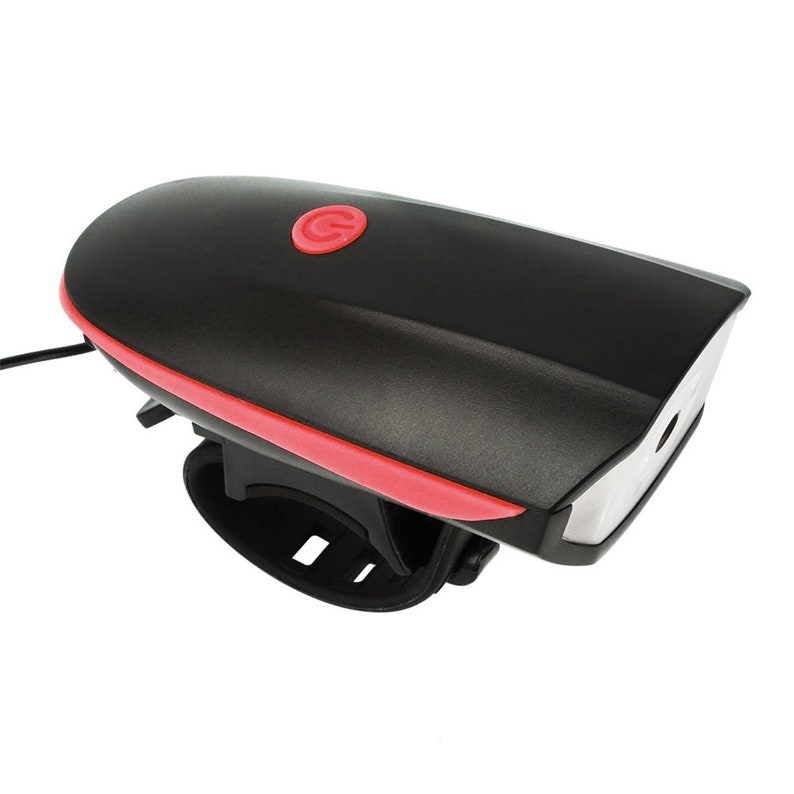 10000lm Bike Headlight USB Rechargeable LED Bicycle Front Light Rear Tail Light With 130db Loud ...