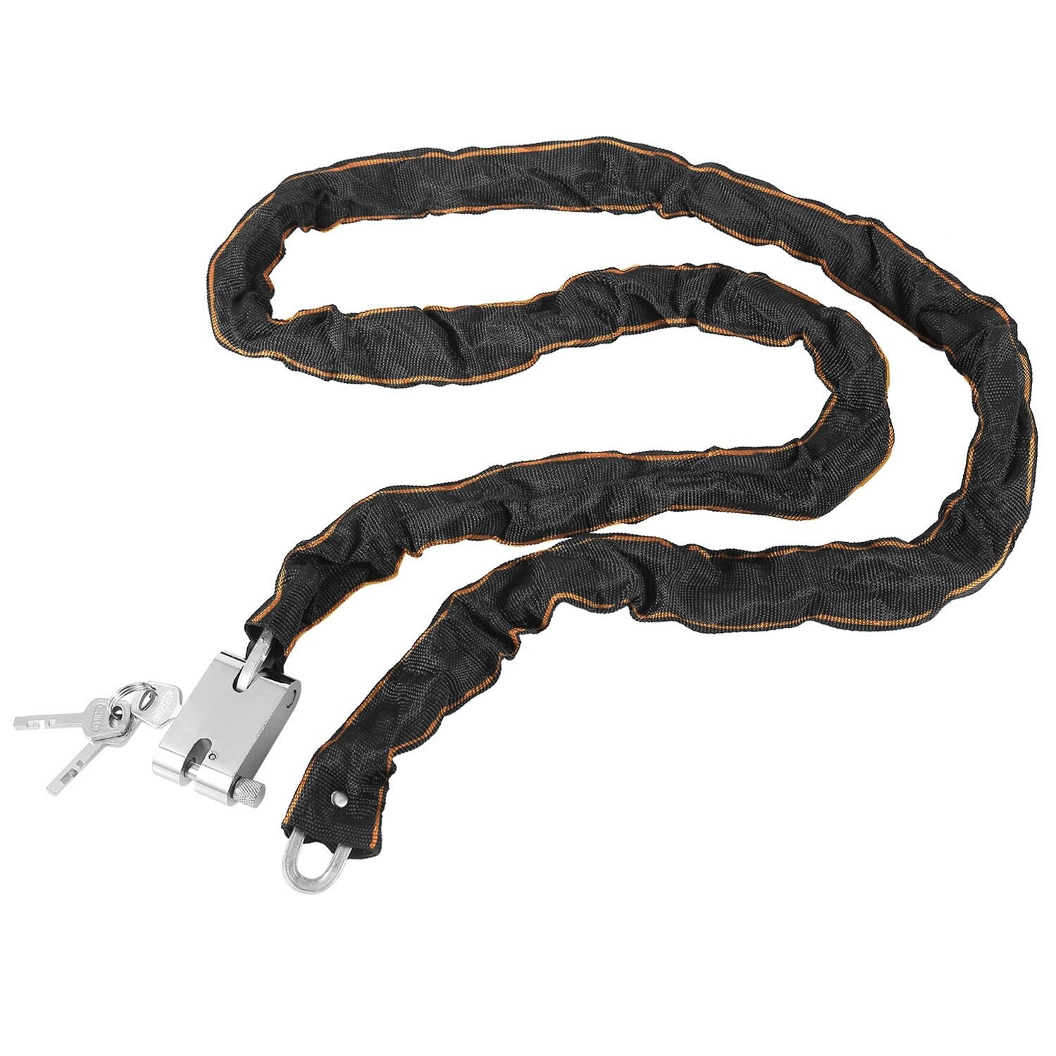 1.8M Bike Chain Lock W/ 3 Keys Heavy Duty Security Lock Bicycle ...