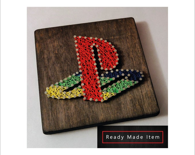 STRING ART Playstation Playstation Logo Playstation 5 PS5 PS4 Gaming ...