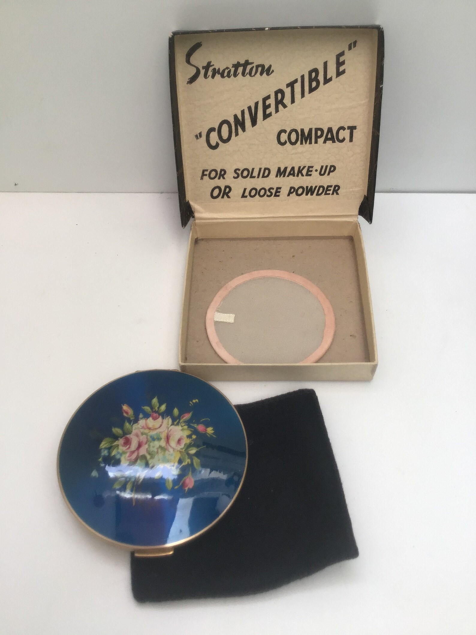 Vintage Stratton Compact Powder Case - Etsy UK