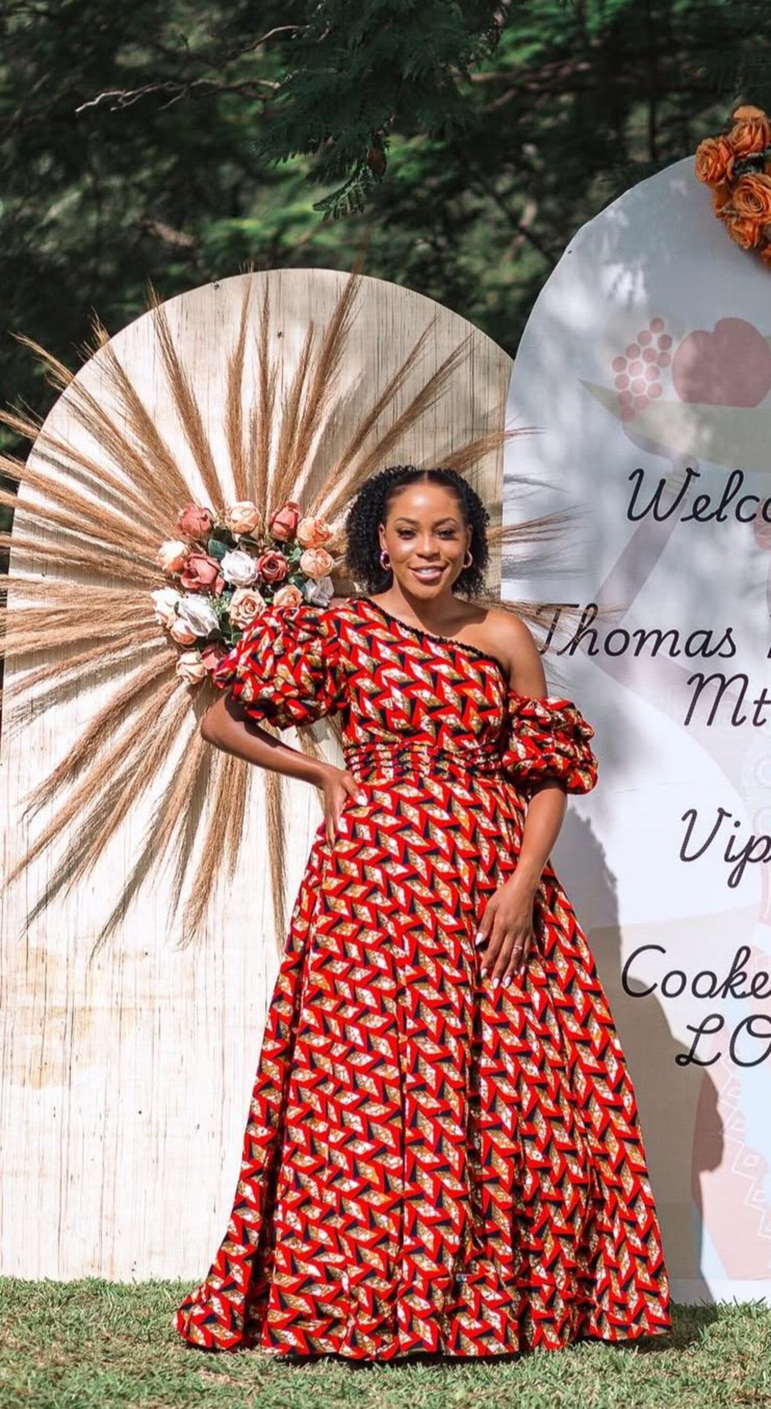 African Dress, Ankara Maxi Dress, African Print Halter Neck Dress ...