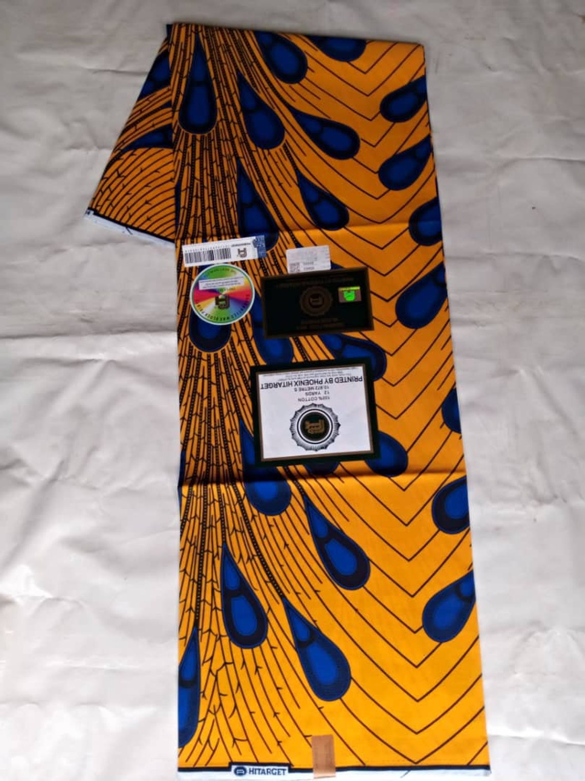 African Print 6 Yards Cloth, Ankara Fabric African Fabric 6 Yards ...