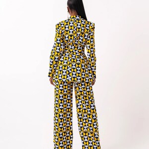 African 2 Piece Suit , Ankara Suit, African Print Women Suit, African ...