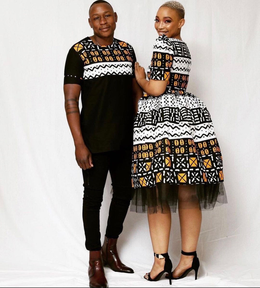 Couples African Outfit, Ankara Couples Matching Clothes, African ...