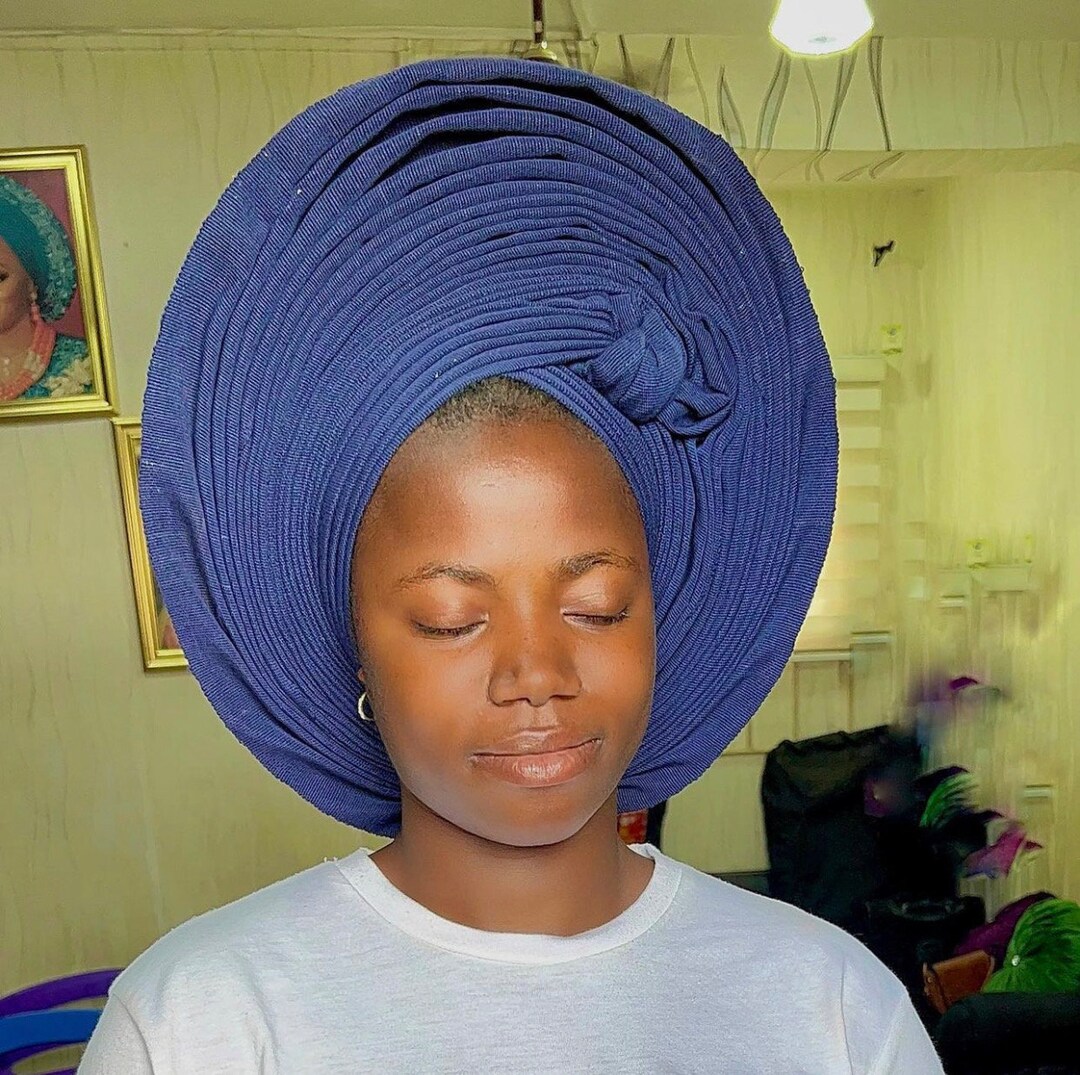 African Autogele, Pre-tied Asooke Gele, Ready to Wear Gele, African ...
