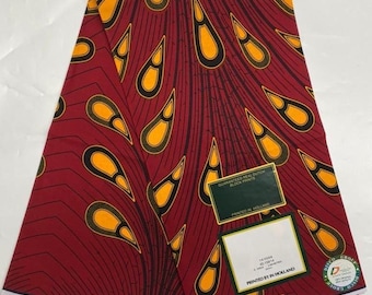 African Fabric, 6 Yards Ankara Fabric, Sewing Fabric, Craft Fabric ...