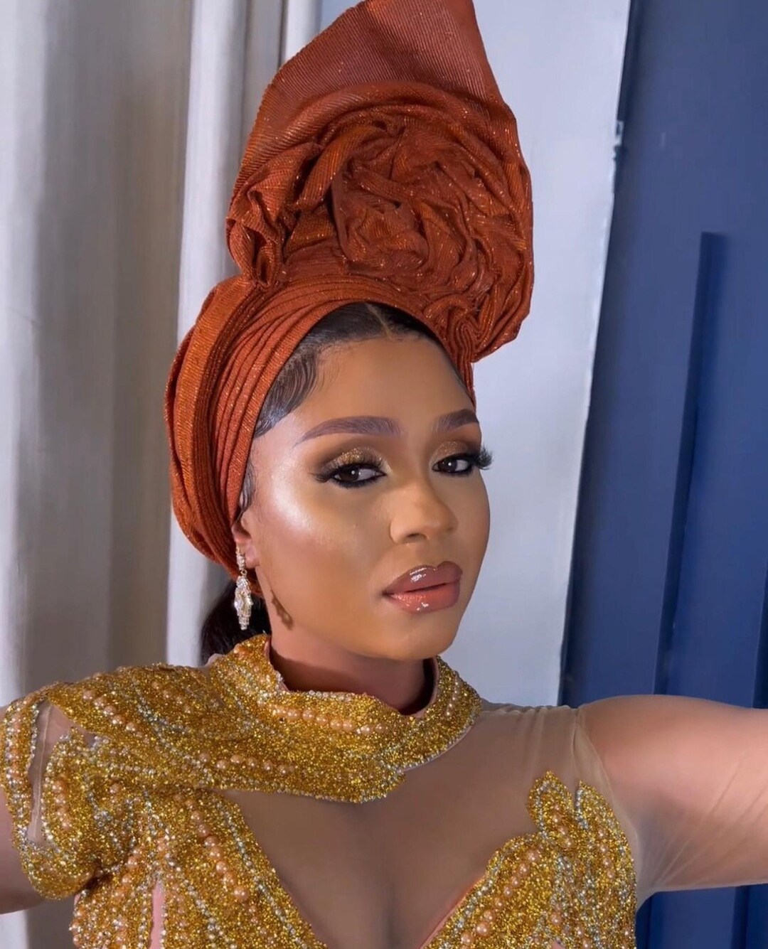 African Autogele, Pre-tied Asooke Gele, Ready to Wear Gele, African ...