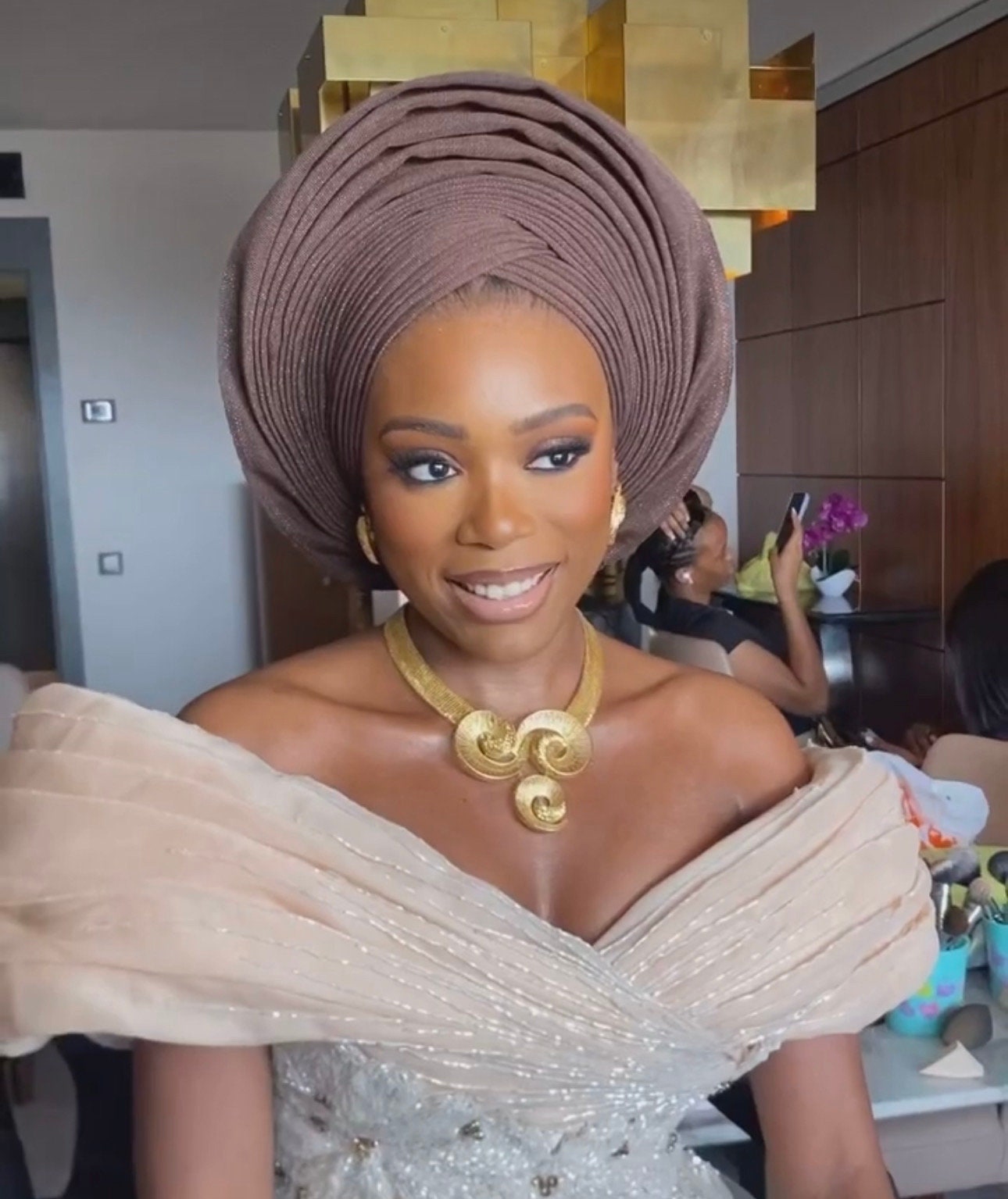 African Autogele, Pre-tied Asooke Gele, Ready to Wear Gele, African ...