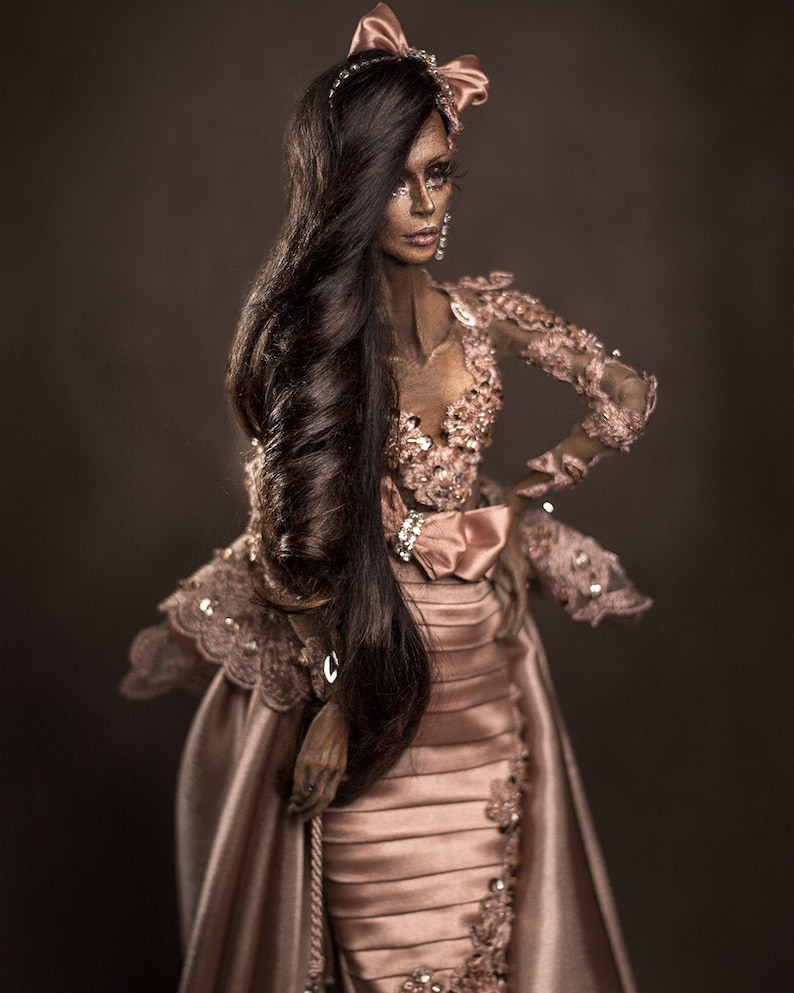 Art Fashion Doll BJD Unique Resin Haute Couture Doll by Artist MARIO ...