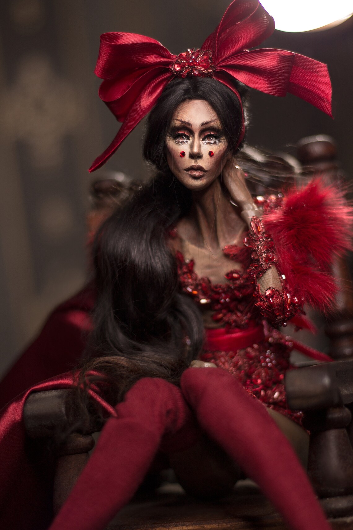 Art Fashion Doll BJD Unique Resin Haute Couture Doll by Artist MARIO ...