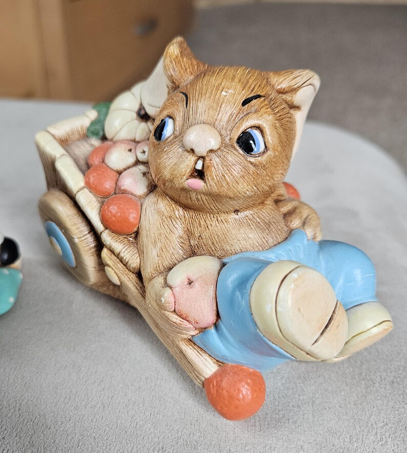 Vintage Pendelfin Bunny Rabbit Figurines Set 3 Collectibles England - Etsy