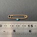 Victorian Vermeil/gold on Silver Turquoise Brooch Pin - Etsy