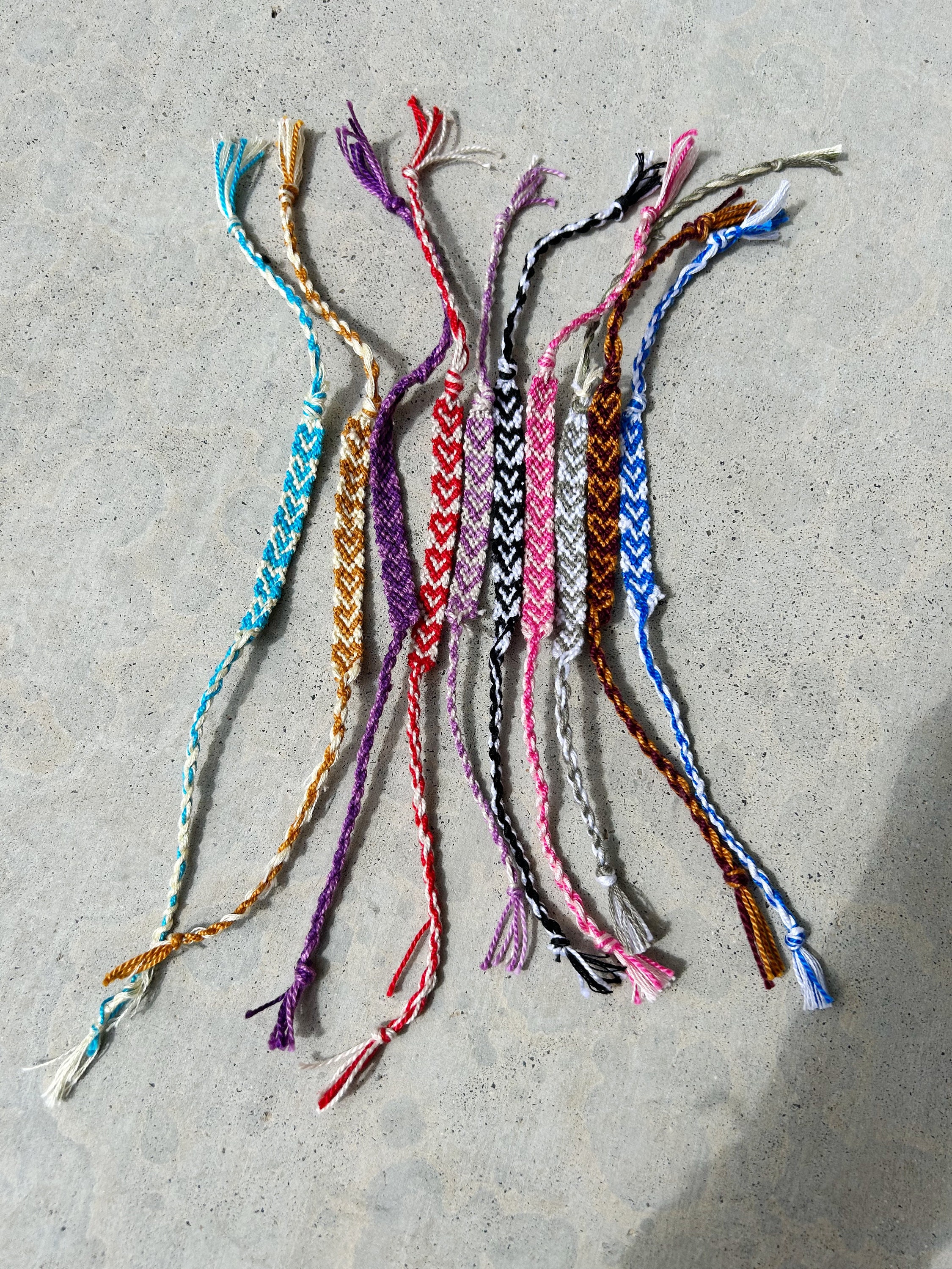 Heart Friendship Bracelets - Etsy