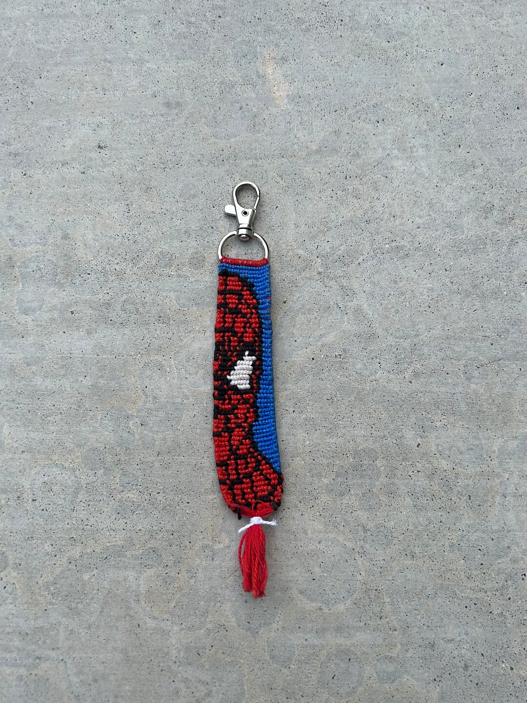 Spiderman Keychain - Etsy
