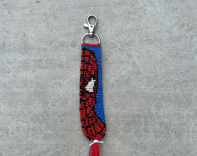 Spiderman Keychain - Etsy