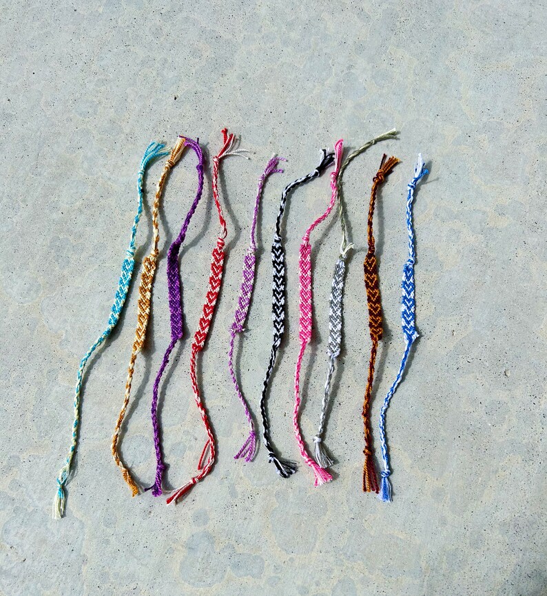 Heart Friendship Bracelets - Etsy