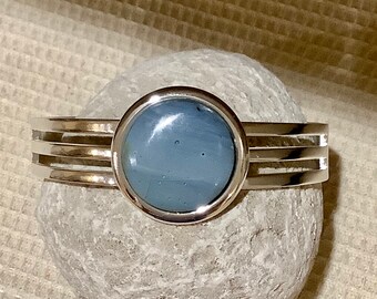 Blue Cuff Bracelet - Etsy