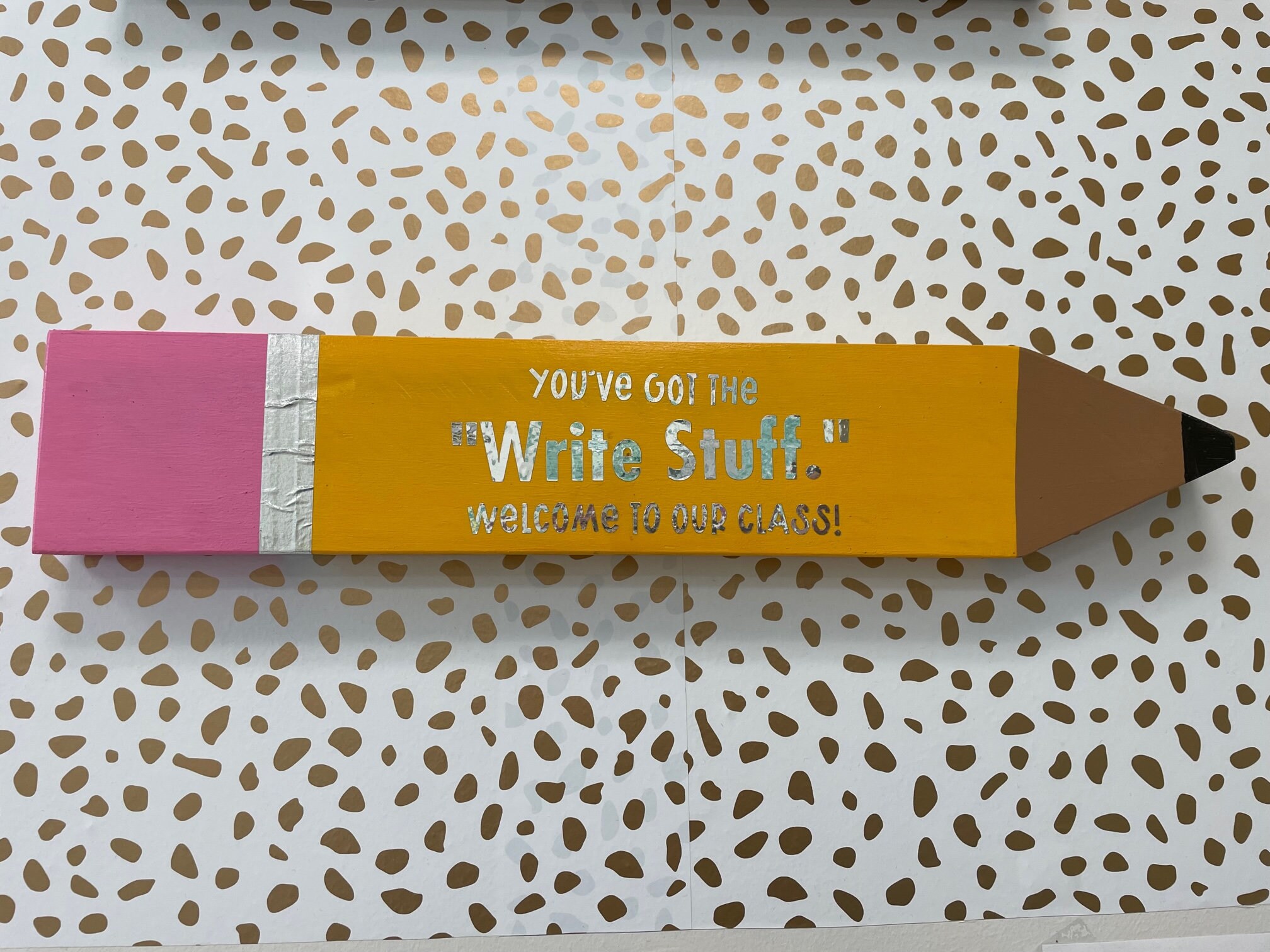 Personalized Pencils, Classroom Wall Decor, Teacher Signs, Pencil Signs ...