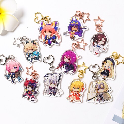 Fate Grand Order Keychains/charms - Etsy