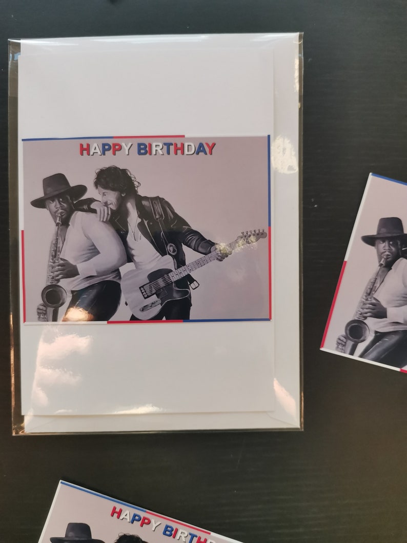 Bruce Springsteen, Happy Birthday, Born to Run, USA, Greeting Card ...