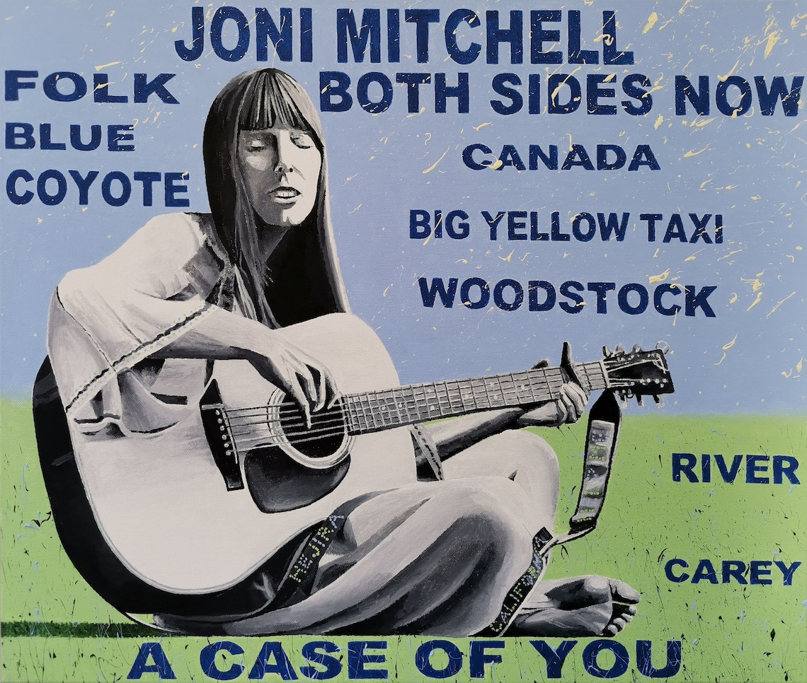 Joni Mitchell, Happy Birthday Card, Both Sides Now, A Case of You ...