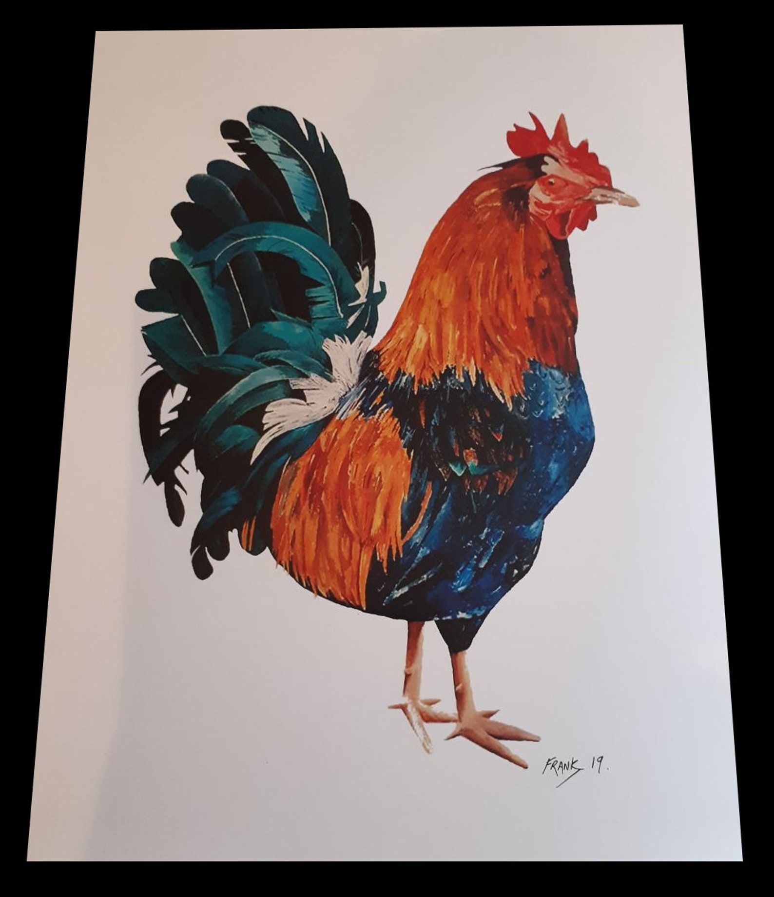 SALE: Cockerill. Art Print Signed and Numbered. - Etsy