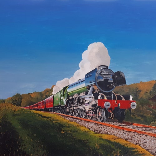 Gresley's Flying Scotsman Steam Locomotive - Etsy