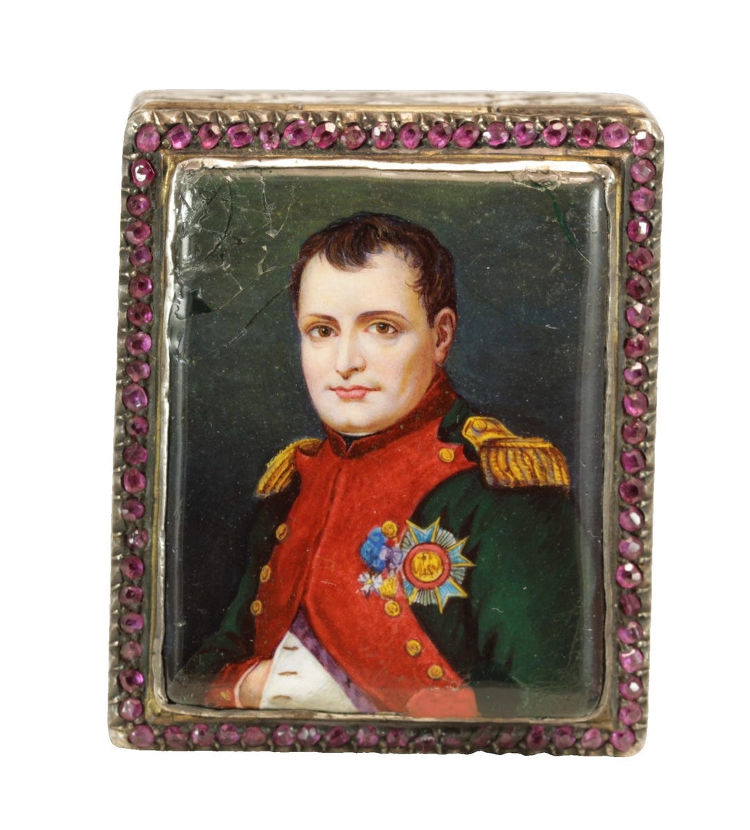 Victorian Napoleon Enamel Snuff Box - Etsy