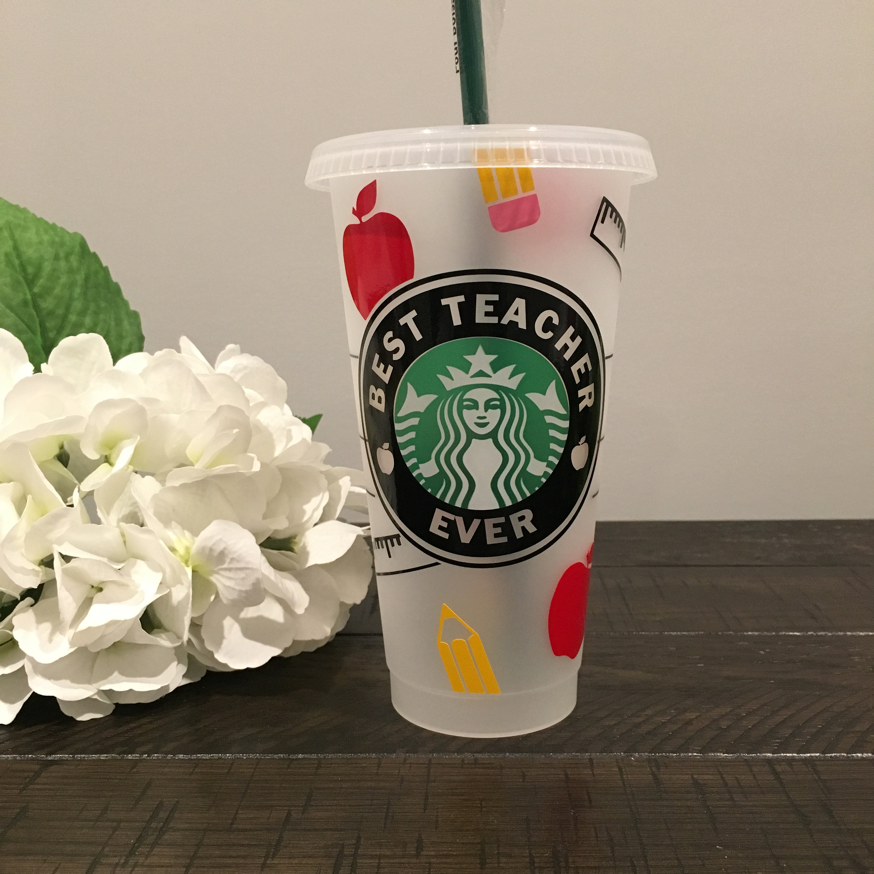 Teacher Starbucks Cup Teacher Appreciation Week Gift - Etsy