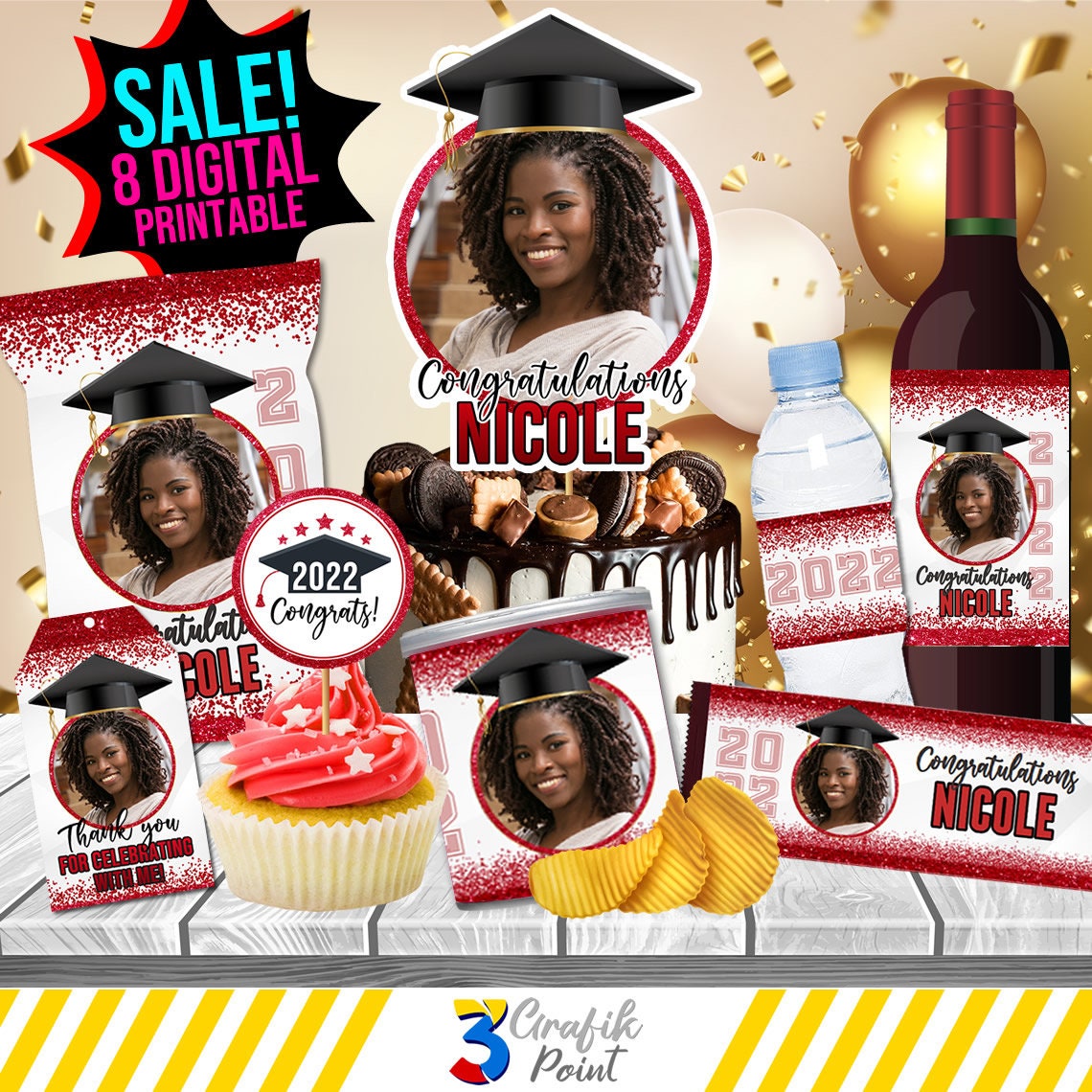 Editable Class of 2023 Graduation Bundle (digital Download) - Etsy