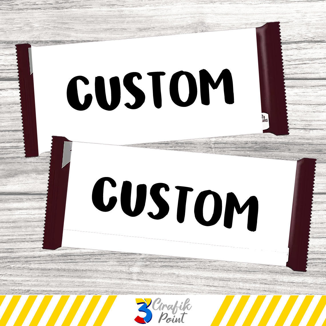 Custom Candy Bar Wrappers Printable Custom Hershey Bar | Etsy