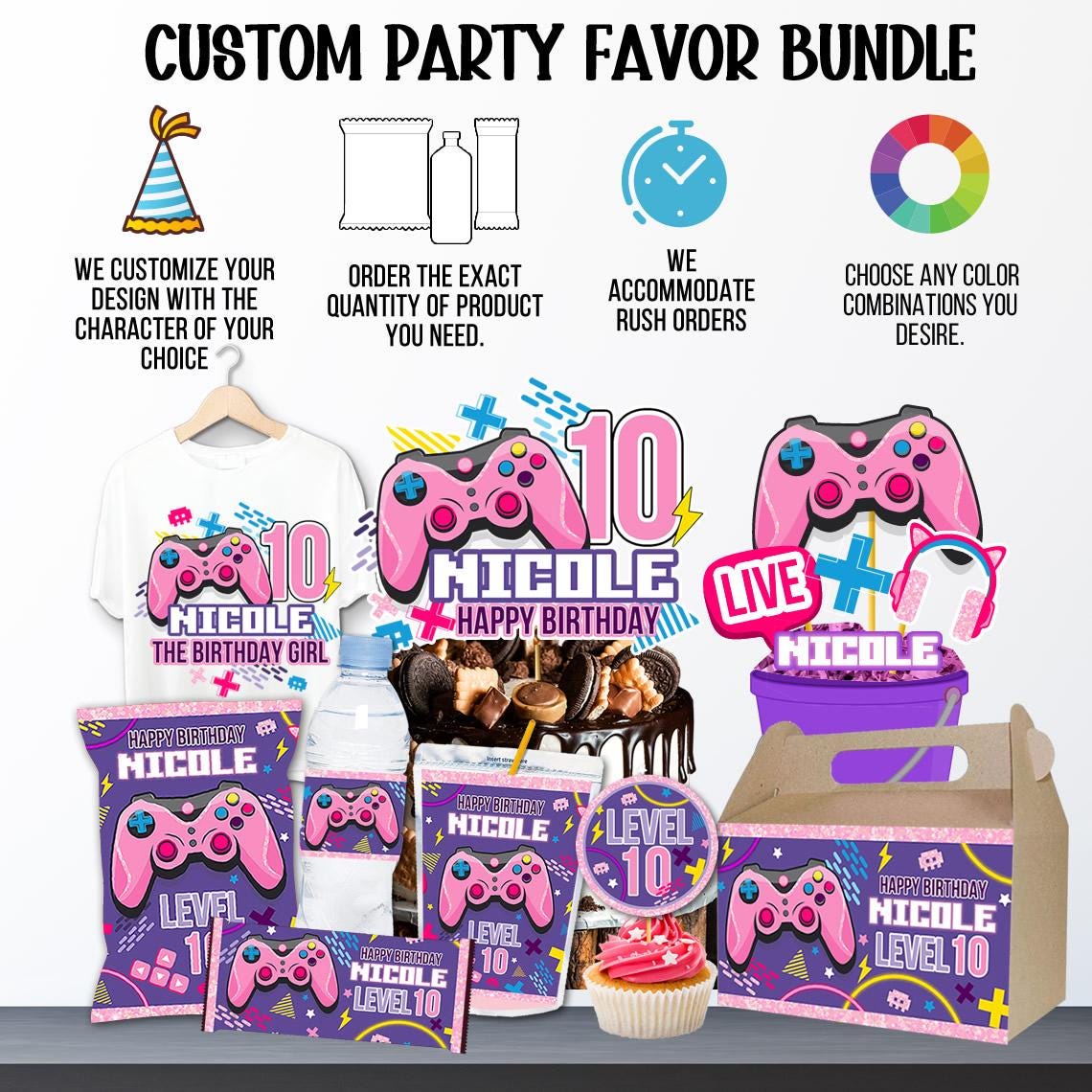 Editable BBQ Chip Bag Template: Backyard Cookout Party Favor (corjl ...