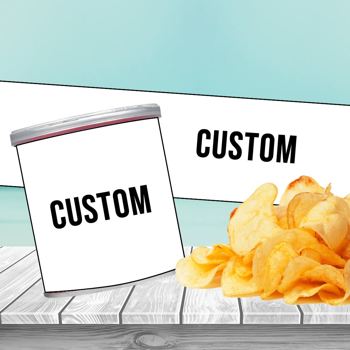 Custom Pringles Label Printable Custom Pringles Label - Etsy