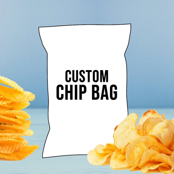 Custom Chip Bags - Etsy