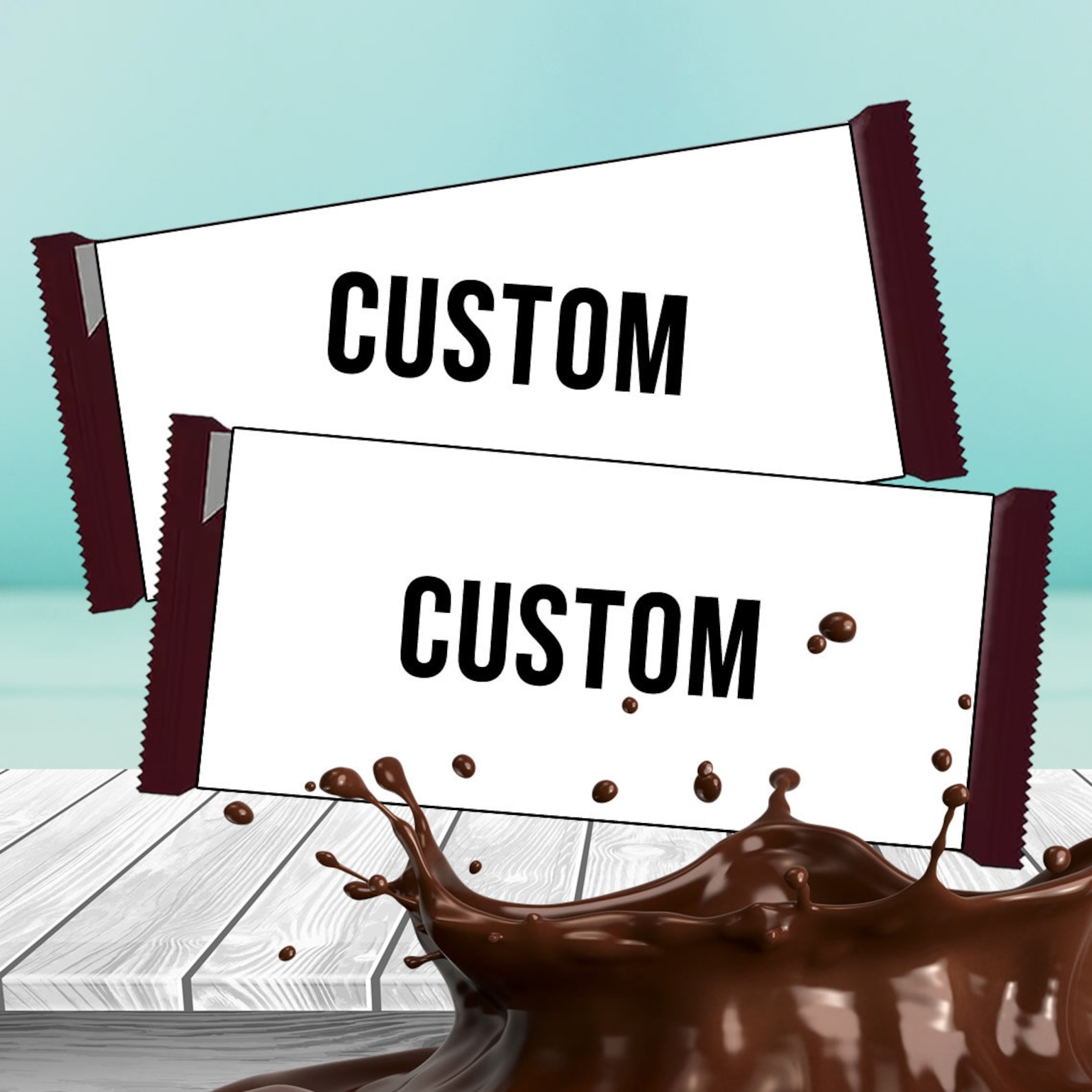 Custom Candy Bar Wrappers Printable Custom Hershey Bar - Etsy