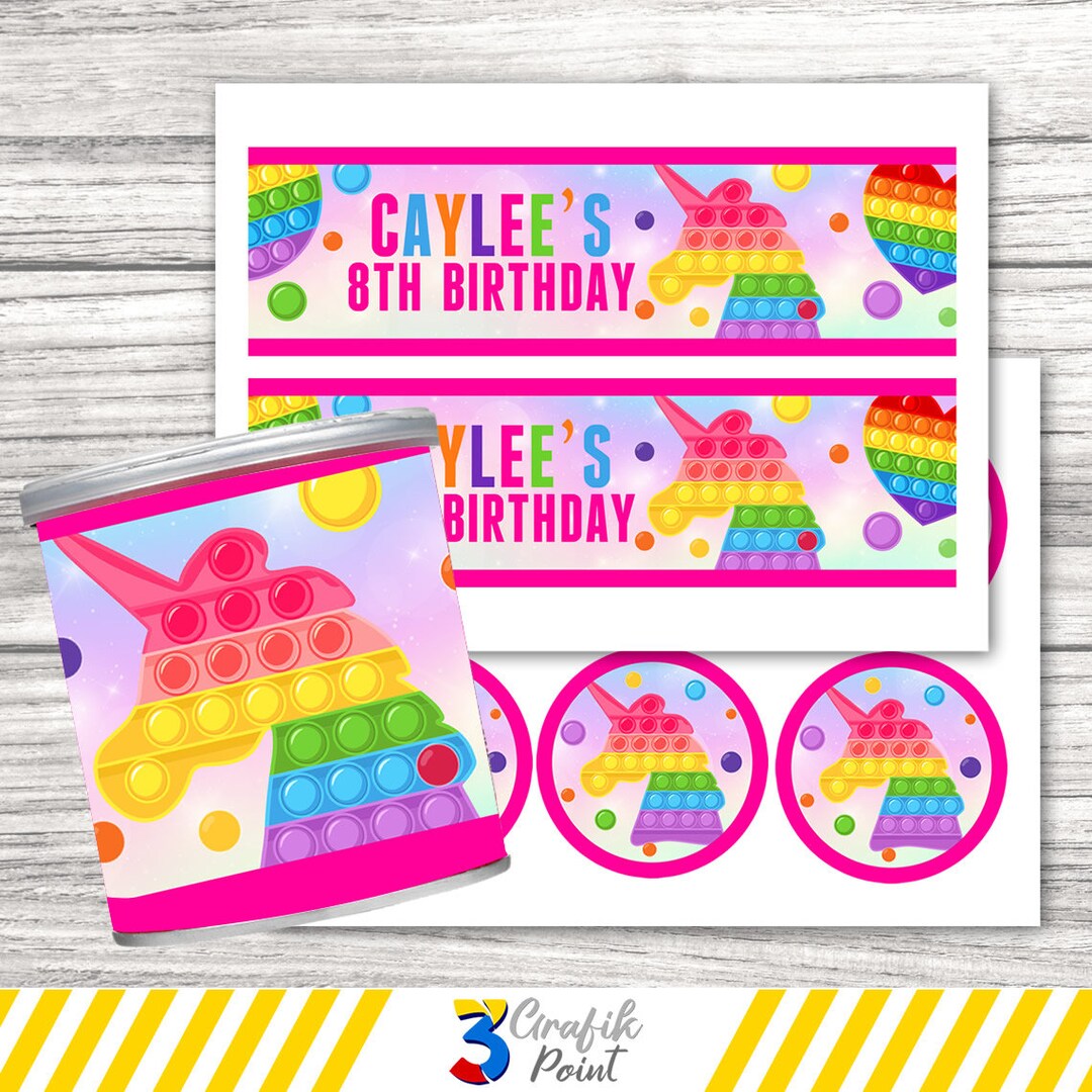 Pop It Pringles Label Printable, Pop It Pringles Label , Pop It ...