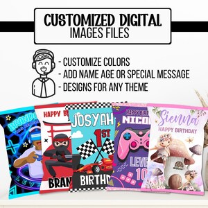 Editable Video Candy Wrapper Printable | Social Media Birthday Party ...