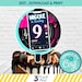 Editable Music Cake Topper: Dance Party Printable (corjl Template, PDF ...
