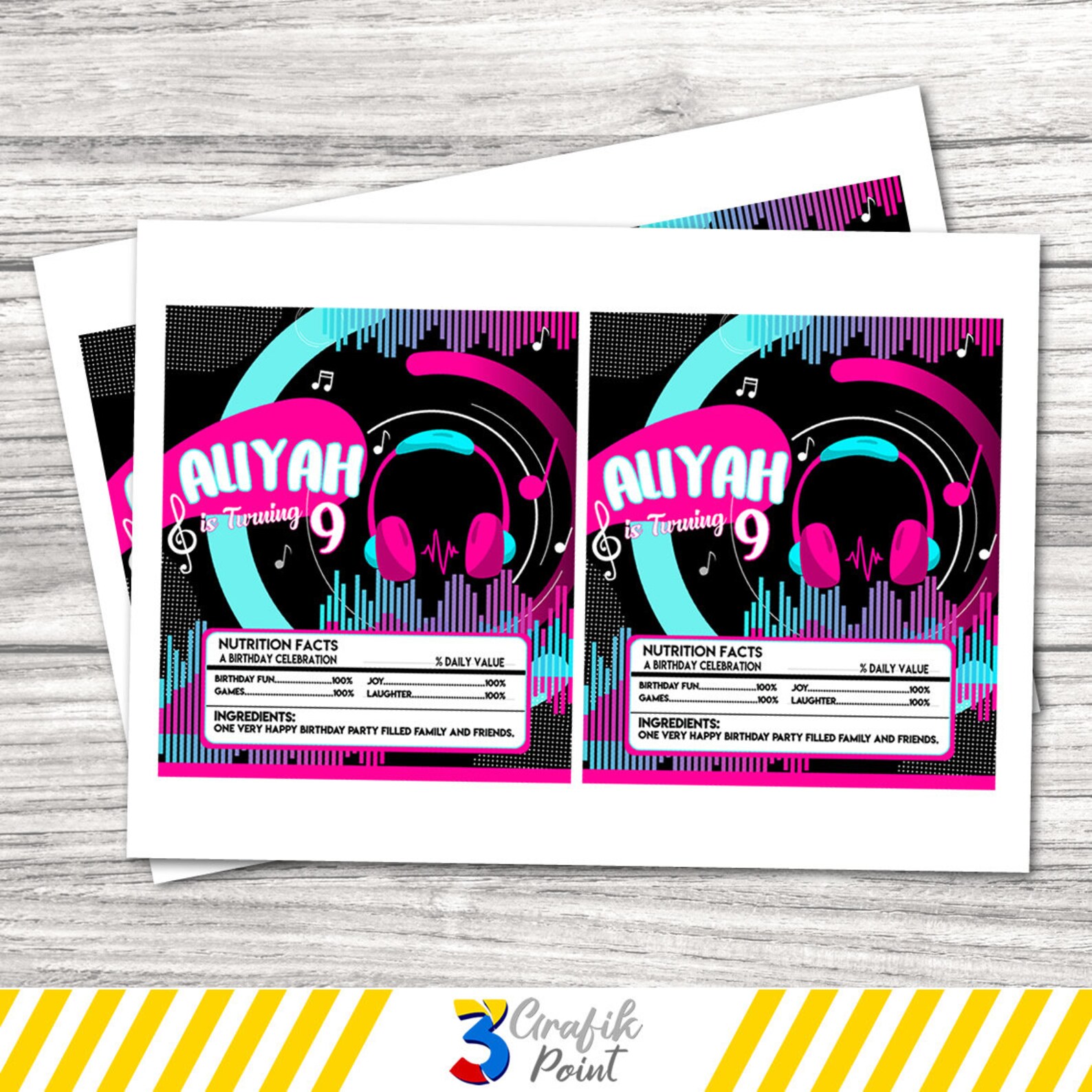 Musical Candy Bar Wrappers printable musical Hershey Bar | Etsy