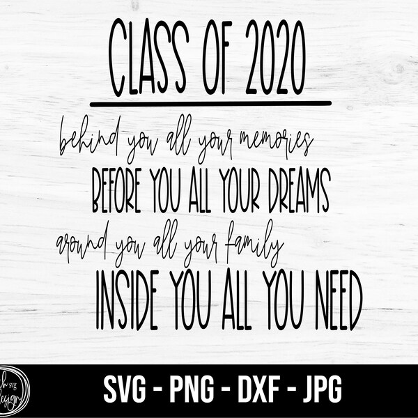 Class of 2020 Svg - Etsy
