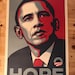 Shepard Fairey Obama HOPE ORIGINAL 2008 OBEY Street Poster 24x36 - Etsy