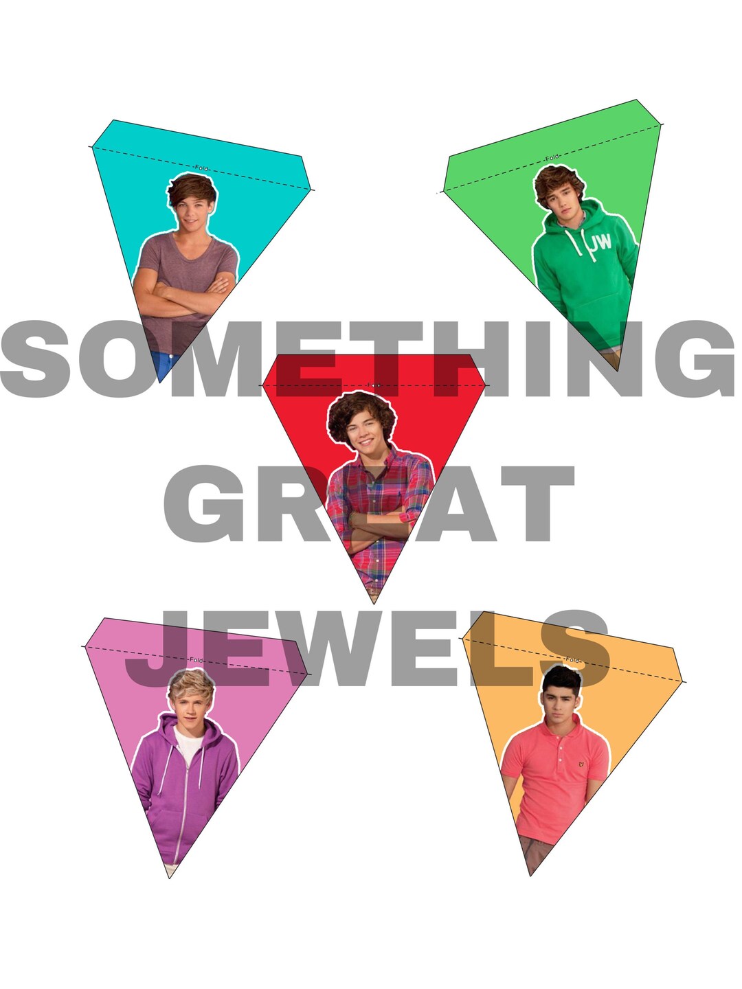 One Direction Boys Party Decor - Etsy