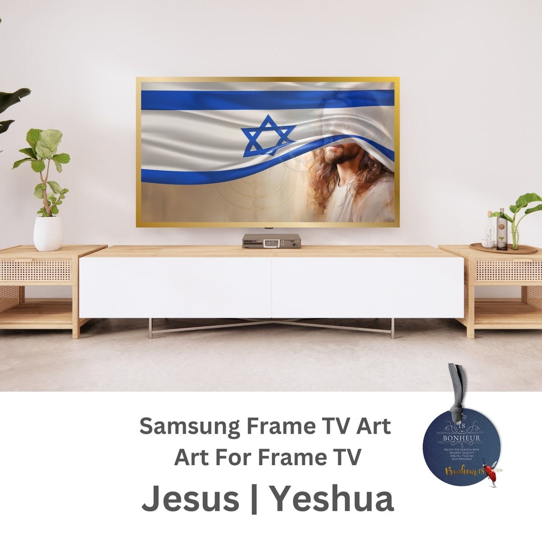 Samsung the Frame TV | Jesus Painting |yeshua Painting | Download ...